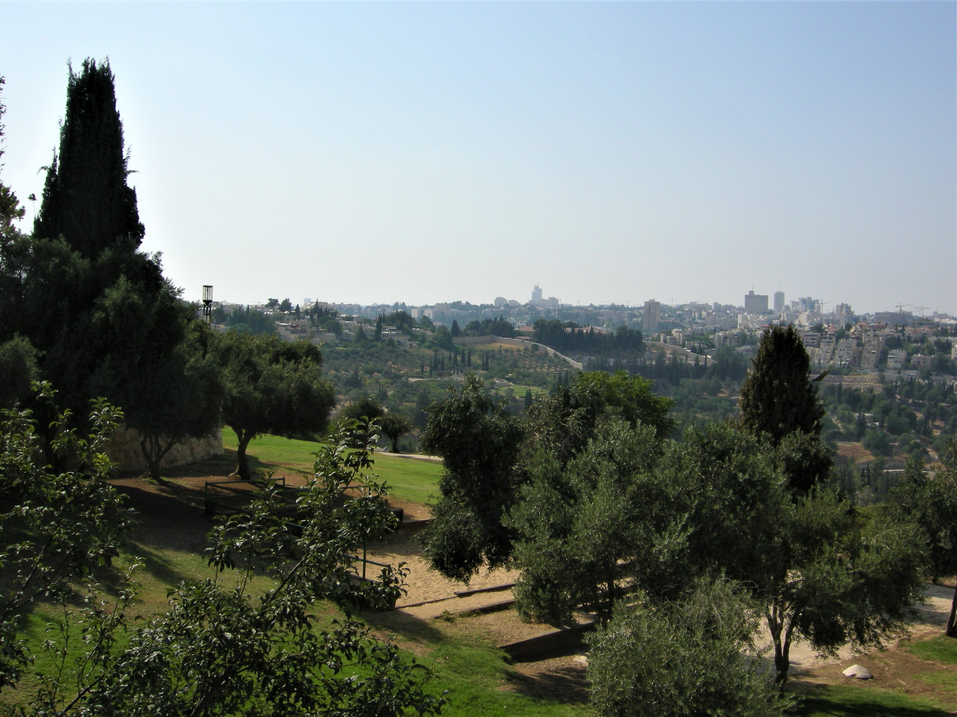 Mt. of Olives and Jerusalem – Peggy Writes